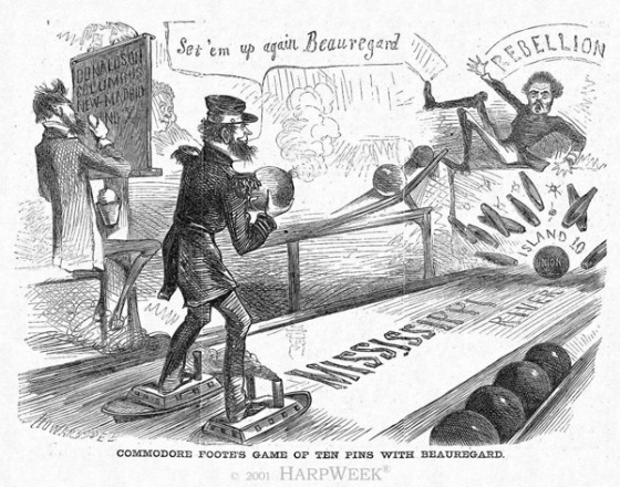 Commodore Foote’s Game of Ten Pins with Beauregard – Abraham Lincoln's ...